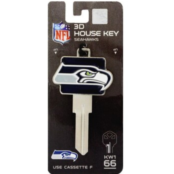 NFL | Other | Seattle Seahawks Nickel Plated Sports Brass Houseentry ...